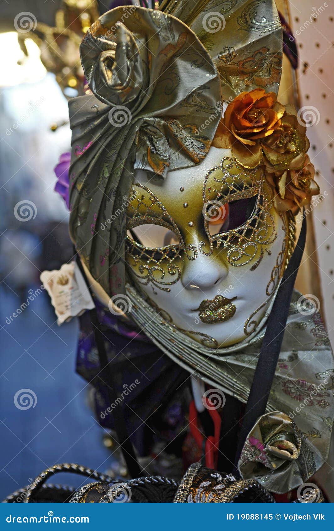 Festival mask stock image. Image of festival, ball, decoration - 19088145