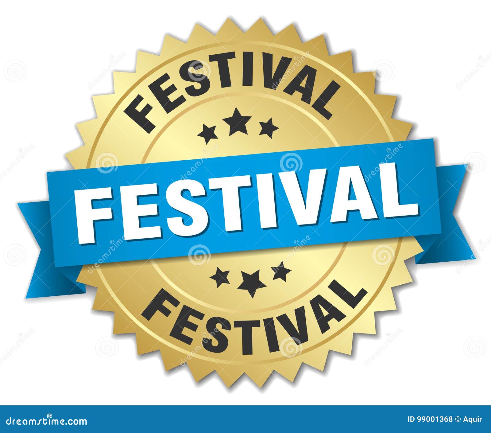 Festival badge stock vector. Illustration of peeler, band - 99001368