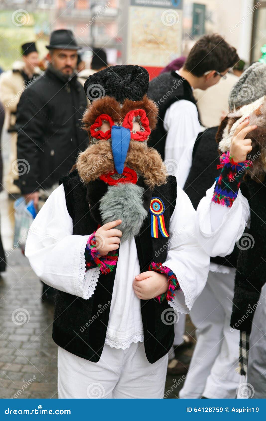 Festival Rumeno in Costume Tradizionale Immagine Stock Editoriale ...
