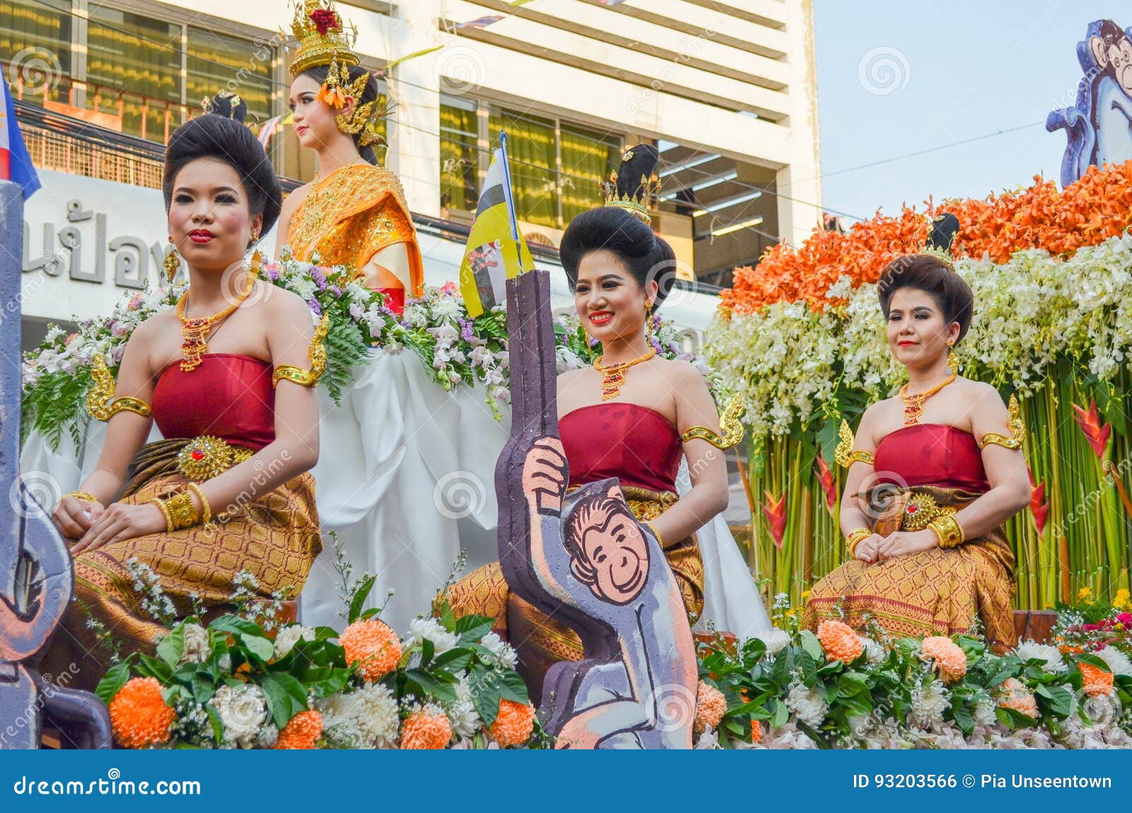Festival Songkran foto editorial. Imagen de tradicional - 93203566