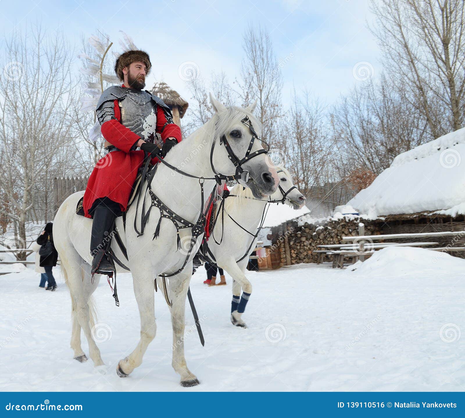 Festival of Ukrainian Cossacks in a Park in Kiev, January 26, 2013 ... Festival of Ukrainian Cossacks in a Park in Kiev, January 26, 2013 ...
