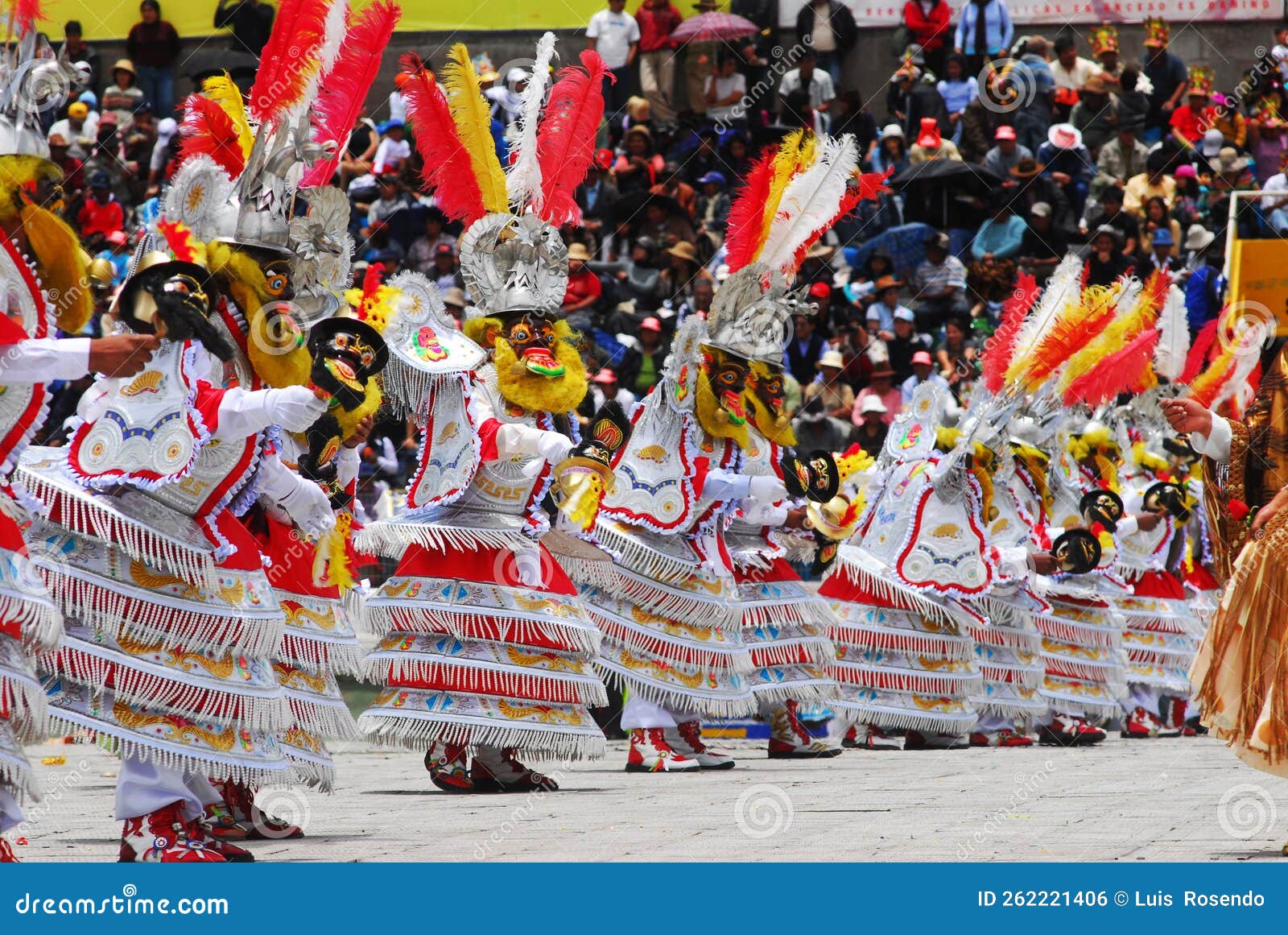 The Festival of the Virgin of Candelaria in Puno Peru Editorial Photo ...