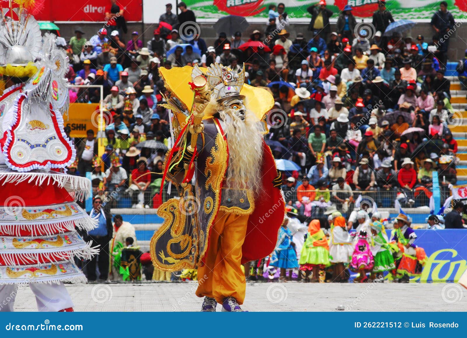 The Festival of the Virgin of Candelaria in Puno Peru Editorial ...
