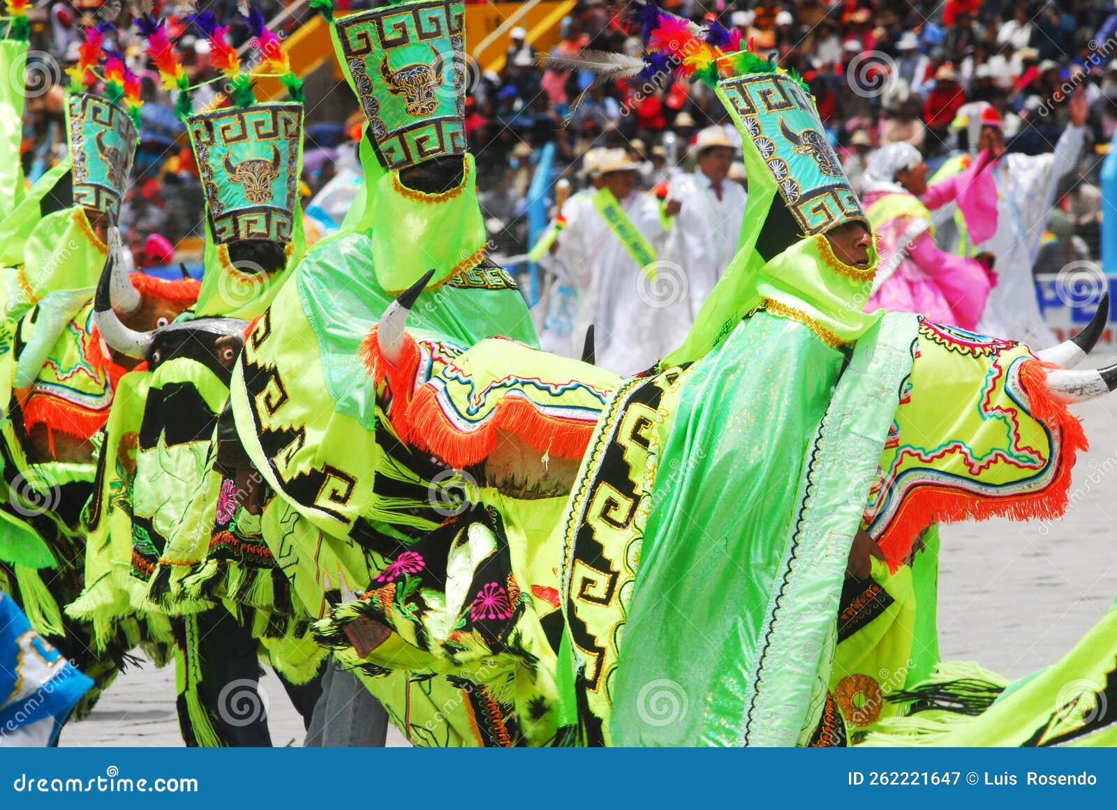 The Festival of the Virgin of Candelaria in Puno Peru Editorial ...