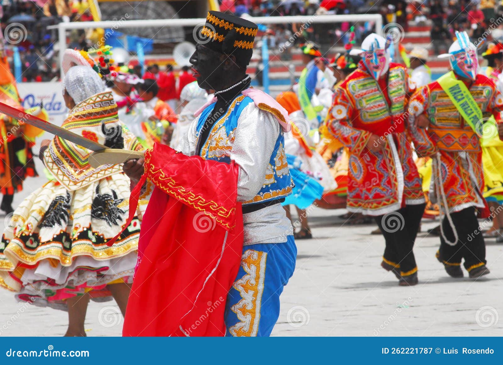 The Festival of the Virgin of Candelaria in Puno Peru Editorial ...