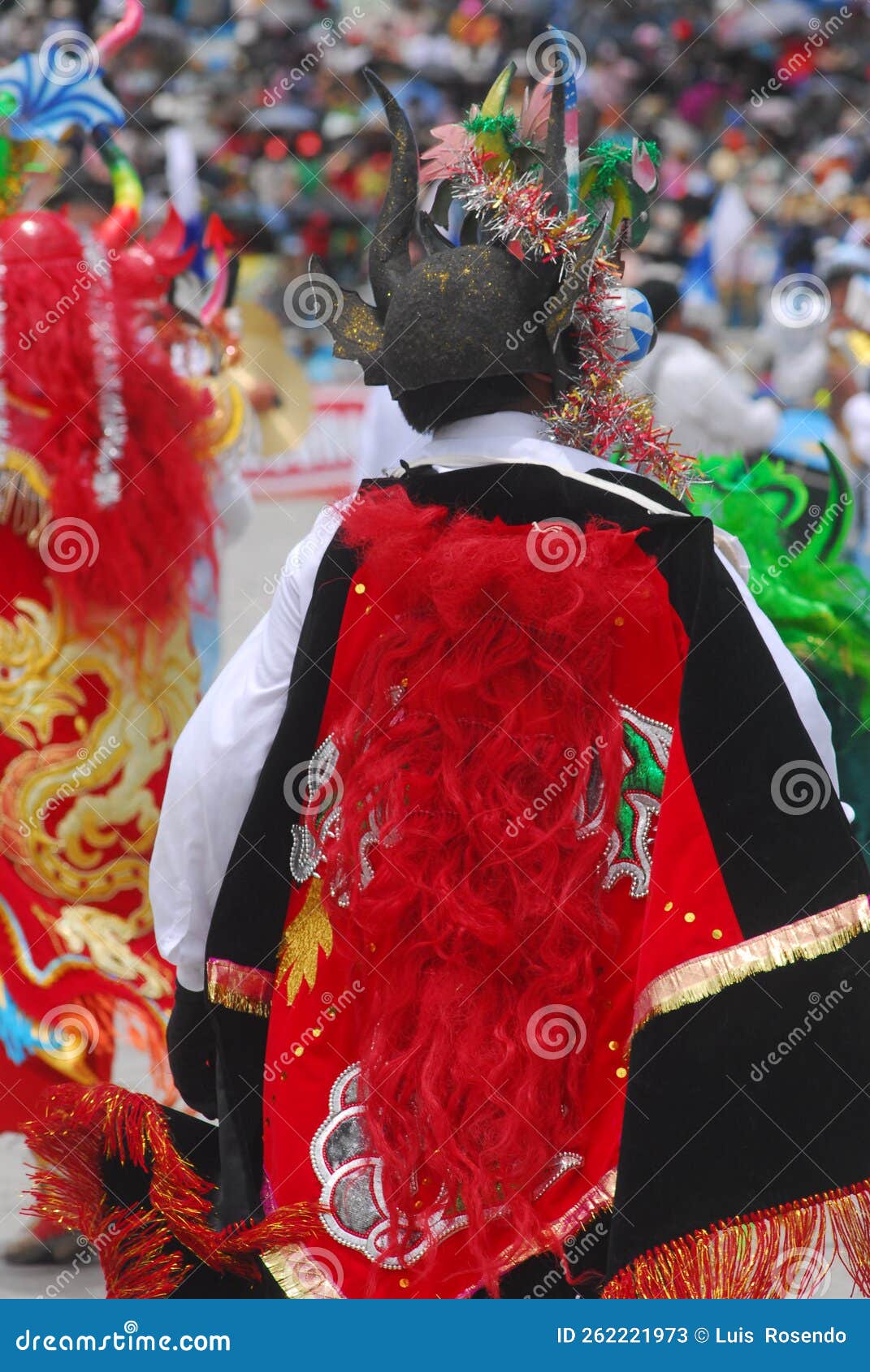 The Festival of the Virgin of Candelaria in Puno Peru Stock Image ...