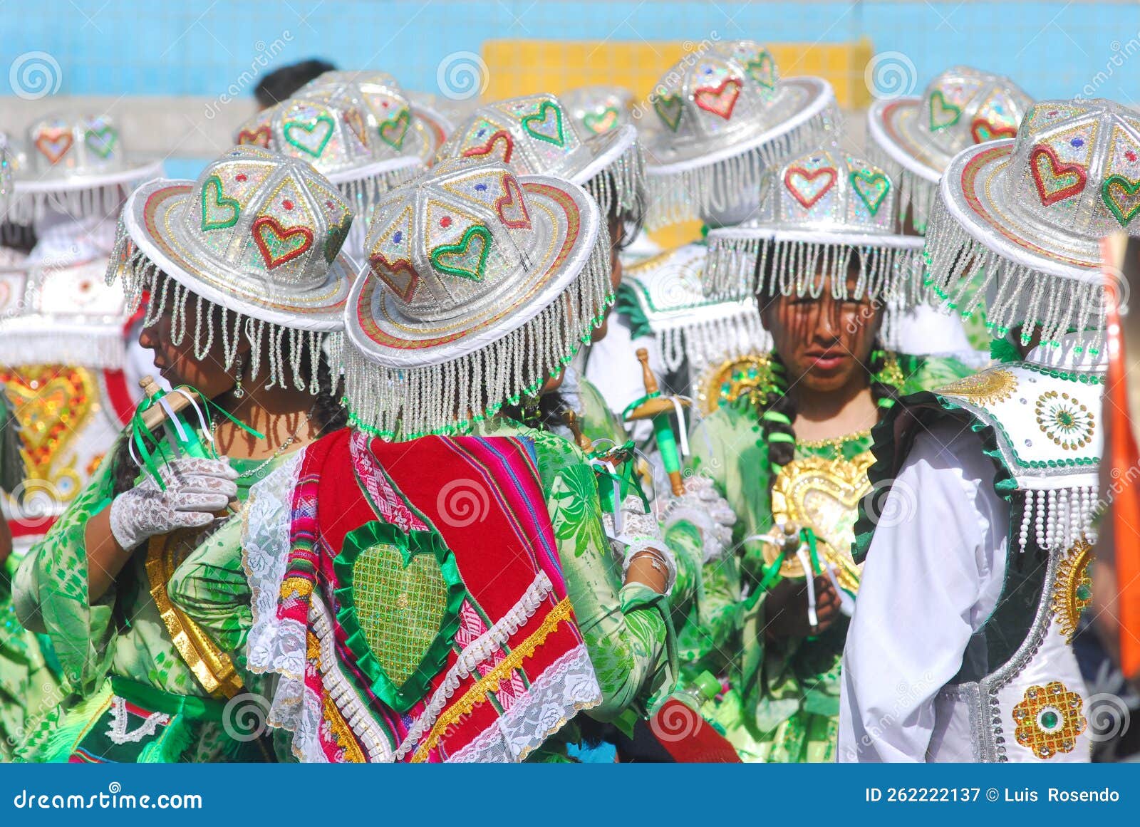 PERU, Dancer in Carnaval Festival of the Virgen De La Candelaria Puno ...