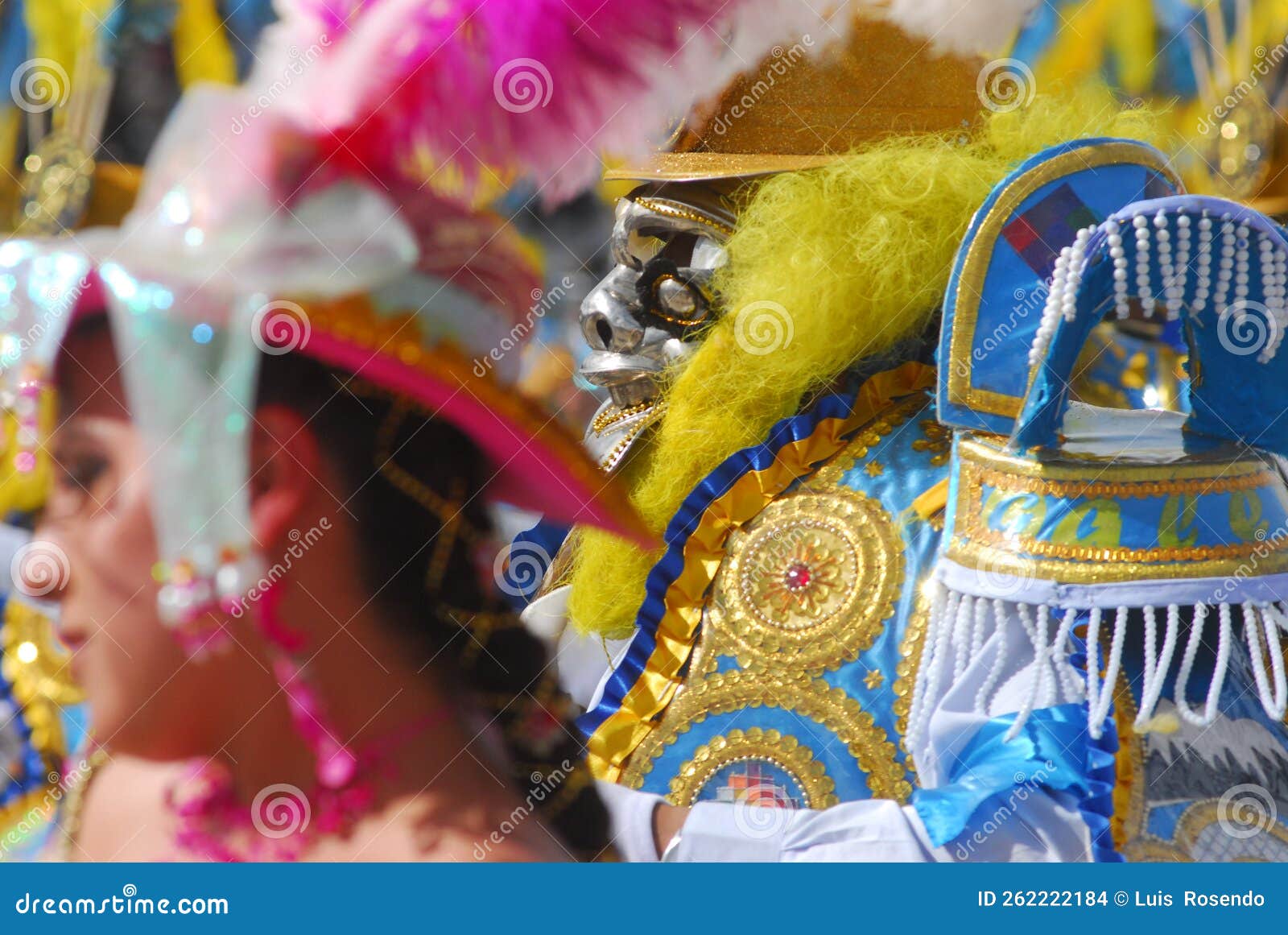 The Festival of the Virgin of Candelaria in Puno Peru Editorial Stock ...