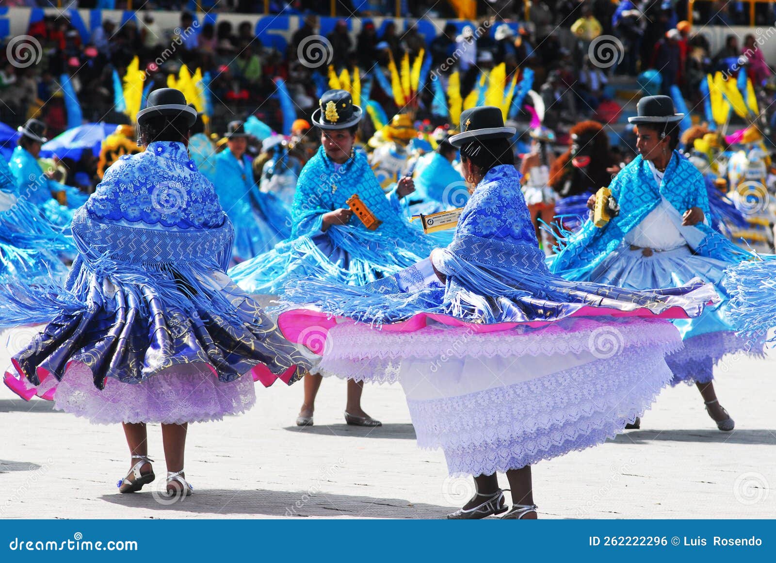 The Festival of the Virgin of Candelaria in Puno Peru Editorial Photo ...