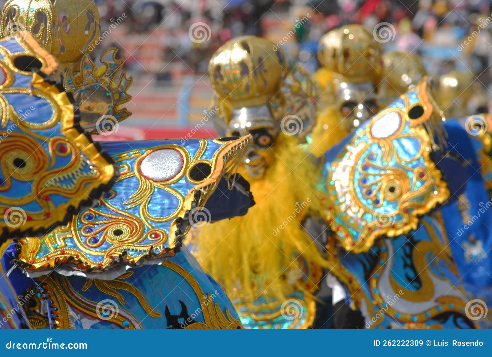 The Festival of the Virgin of Candelaria in Puno Peru Editorial Stock ...