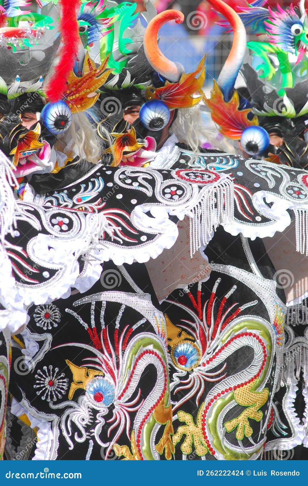 The Festival of the Virgin of Candelaria in Puno Peru Stock Photo ...