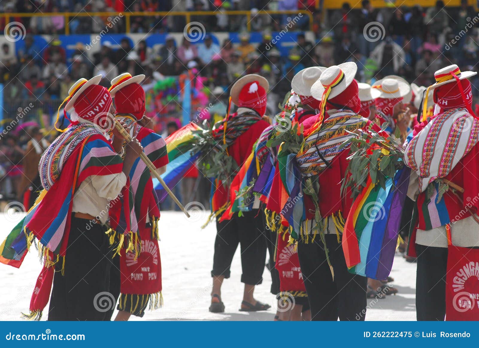 The Festival of the Virgin of Candelaria in Puno Peru Editorial Image ...