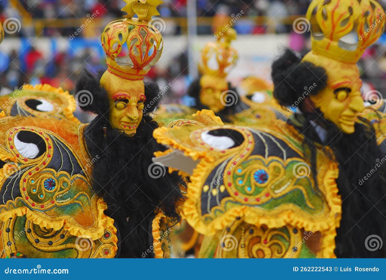 The Festival of the Virgin of Candelaria in Puno Peru Editorial Stock ...