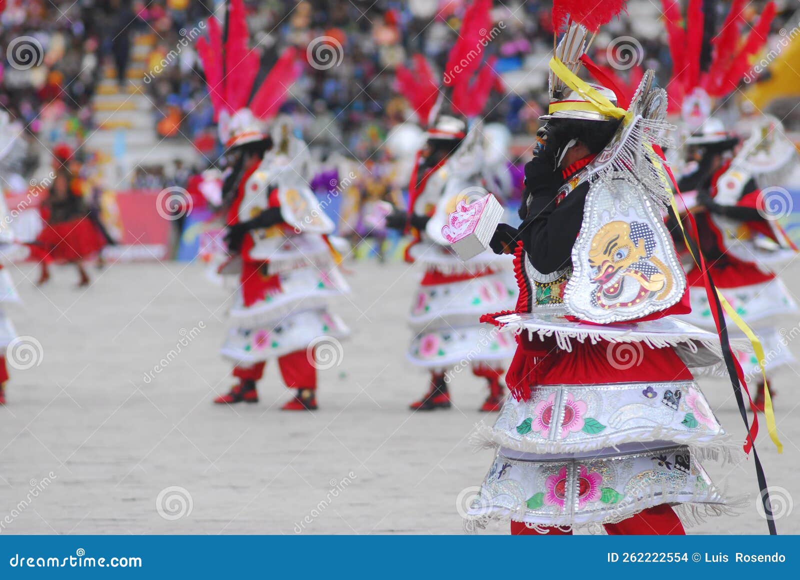 The Festival of the Virgin of Candelaria in Puno Peru Stock Photo ...