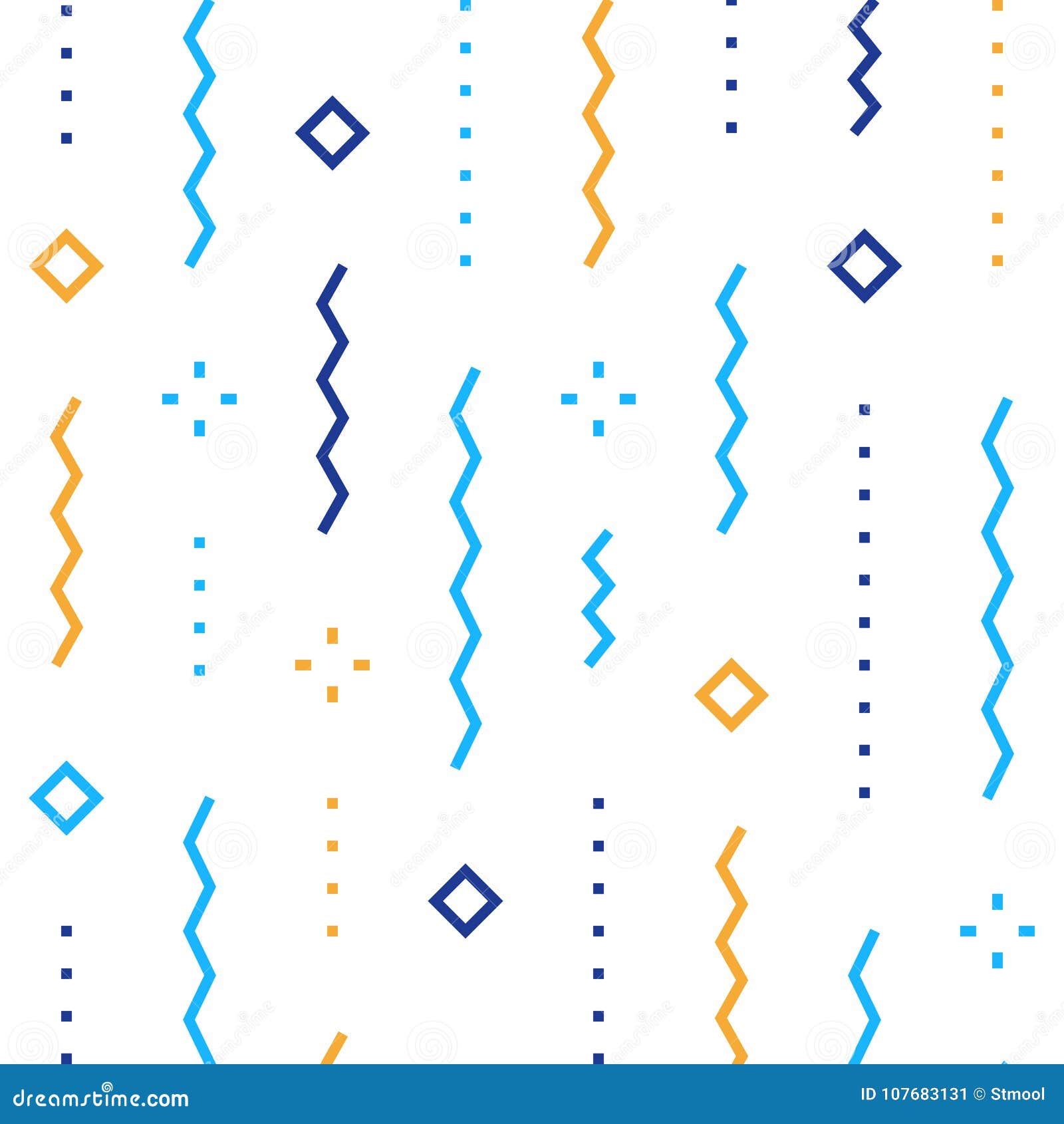 Festive Abstract Background, Falling Confetti Vector Pattern ...