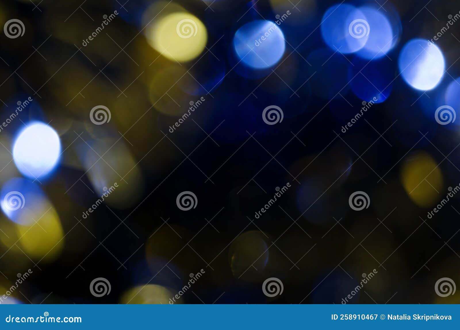 Festive Background of Blue Color Stock Image - Image of blur, backdrop ...