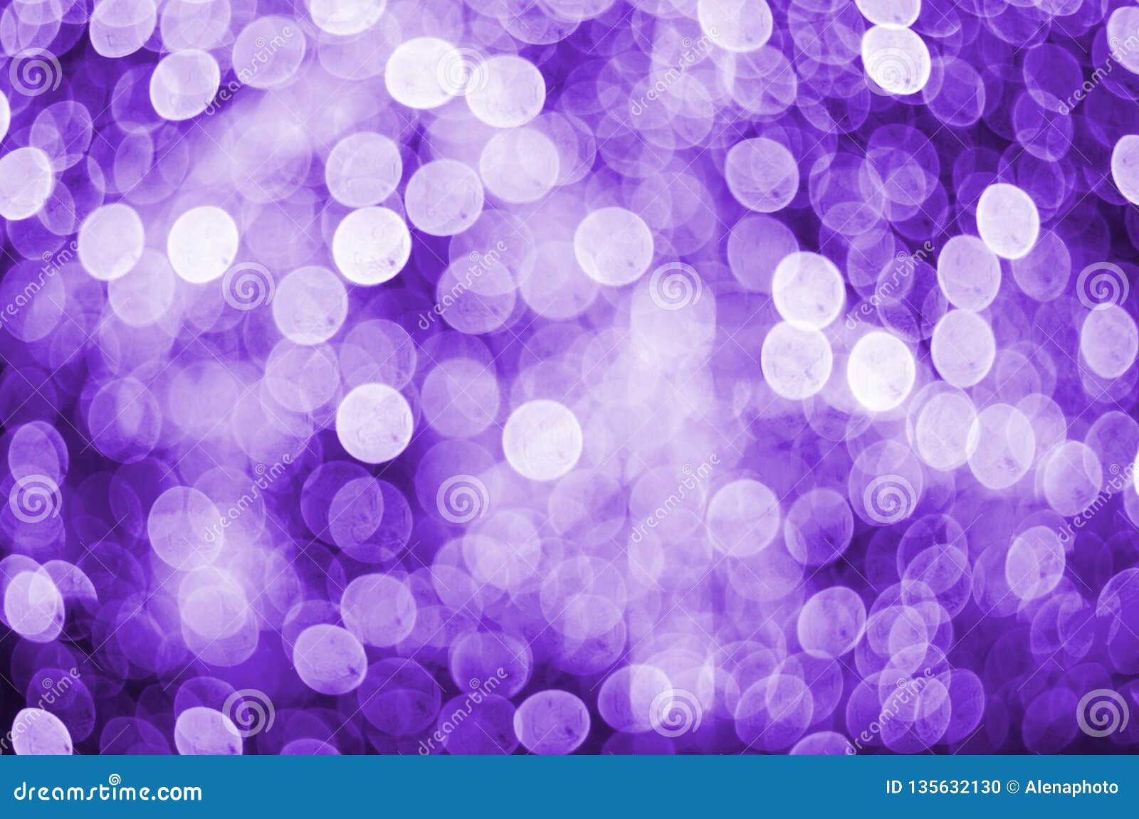 Festive Background with Purple Boken. Stock Photo - Image of colorful ...