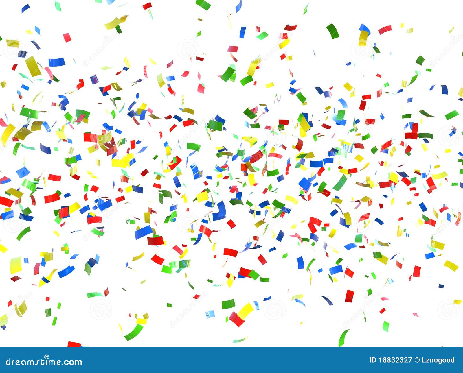 Festive Background of Confetti Stock Illustration - Illustration of ...