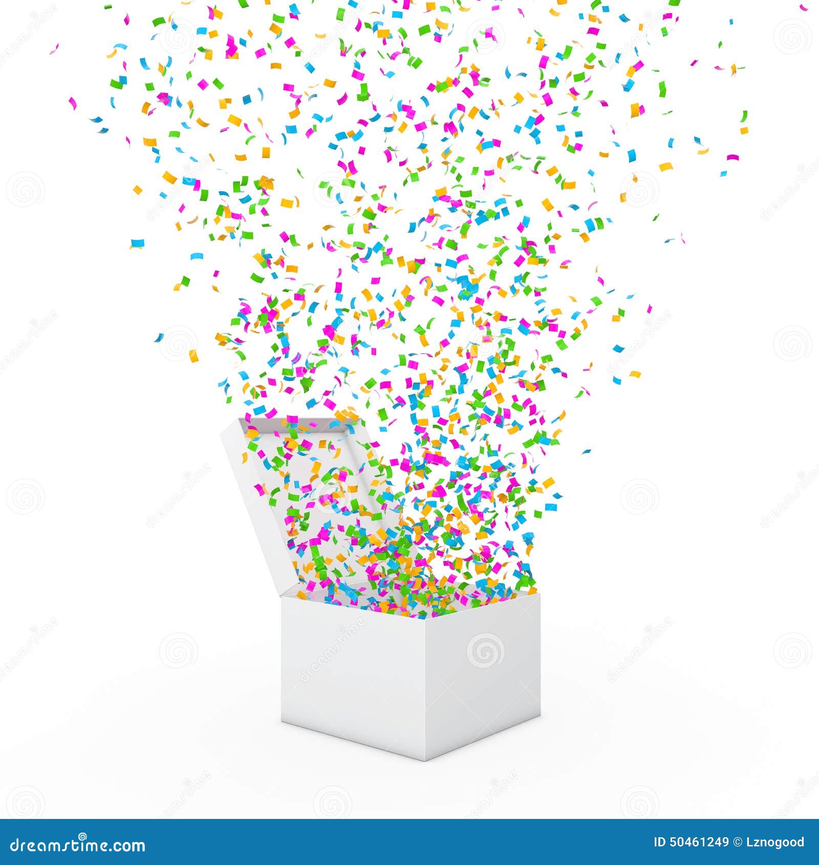 Festive Background of Confetti Stock Illustration - Illustration of ...