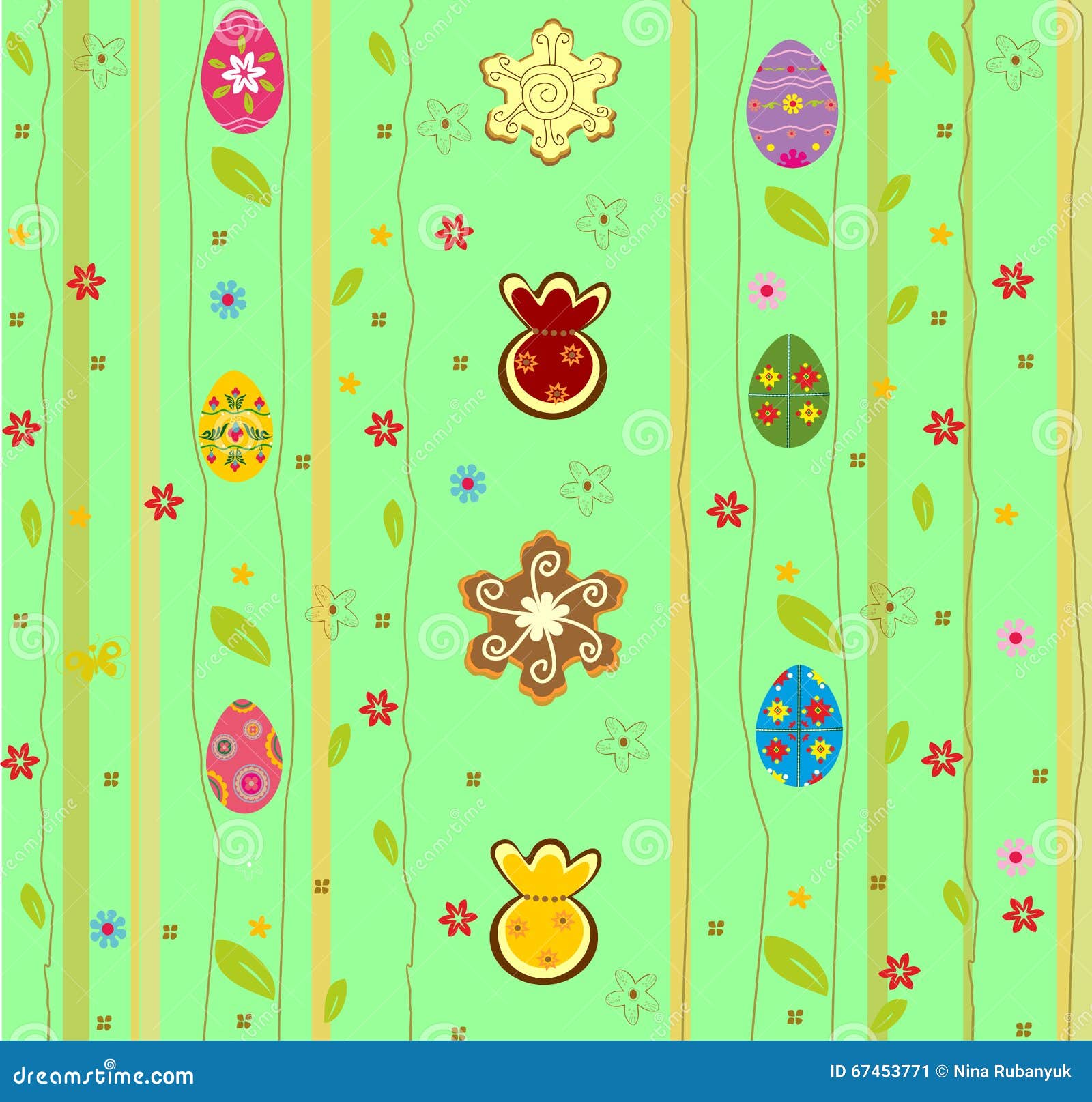 Festive Background for Easter Stock Vector - Illustration of ...