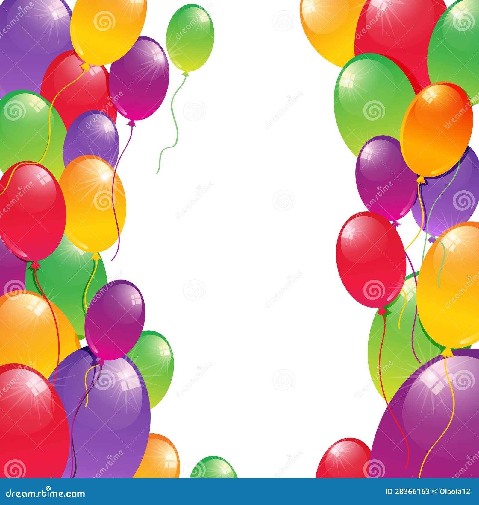 Festive Balloons Stock Photos - Image: 28366163
