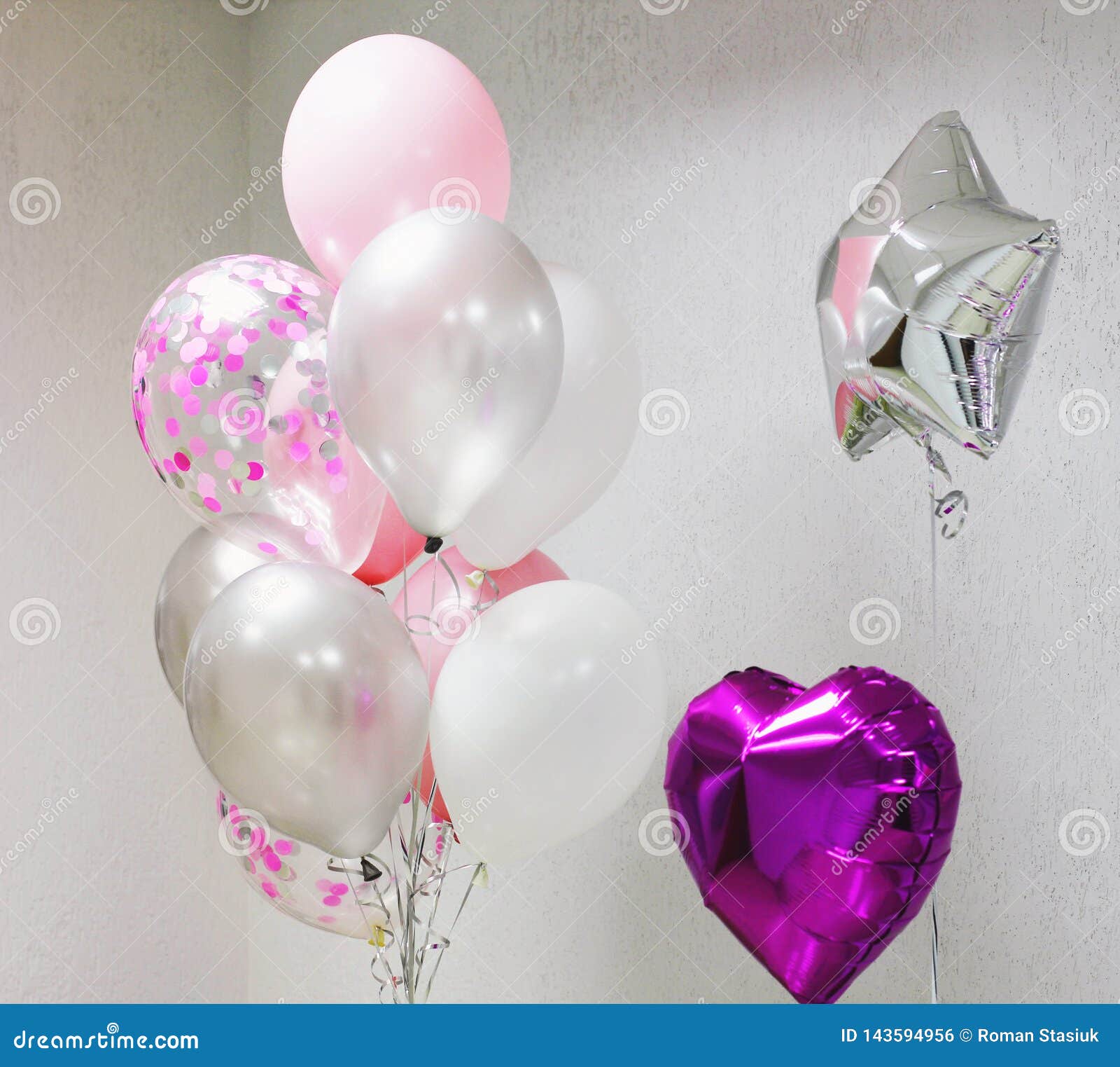 Festive Balloons. Beautiful Balloons Stock Photo - Image of balloons ...