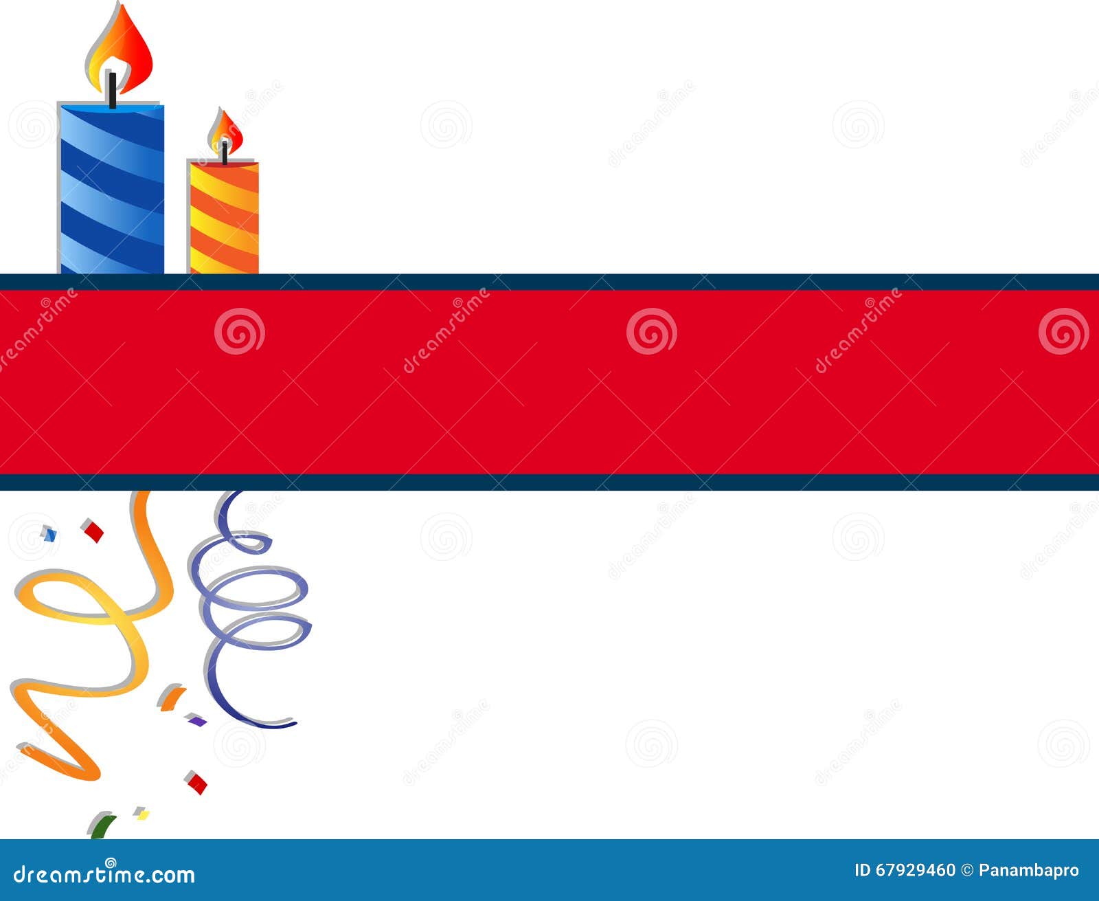 Festive banner stock vector. Illustration of element - 67929460