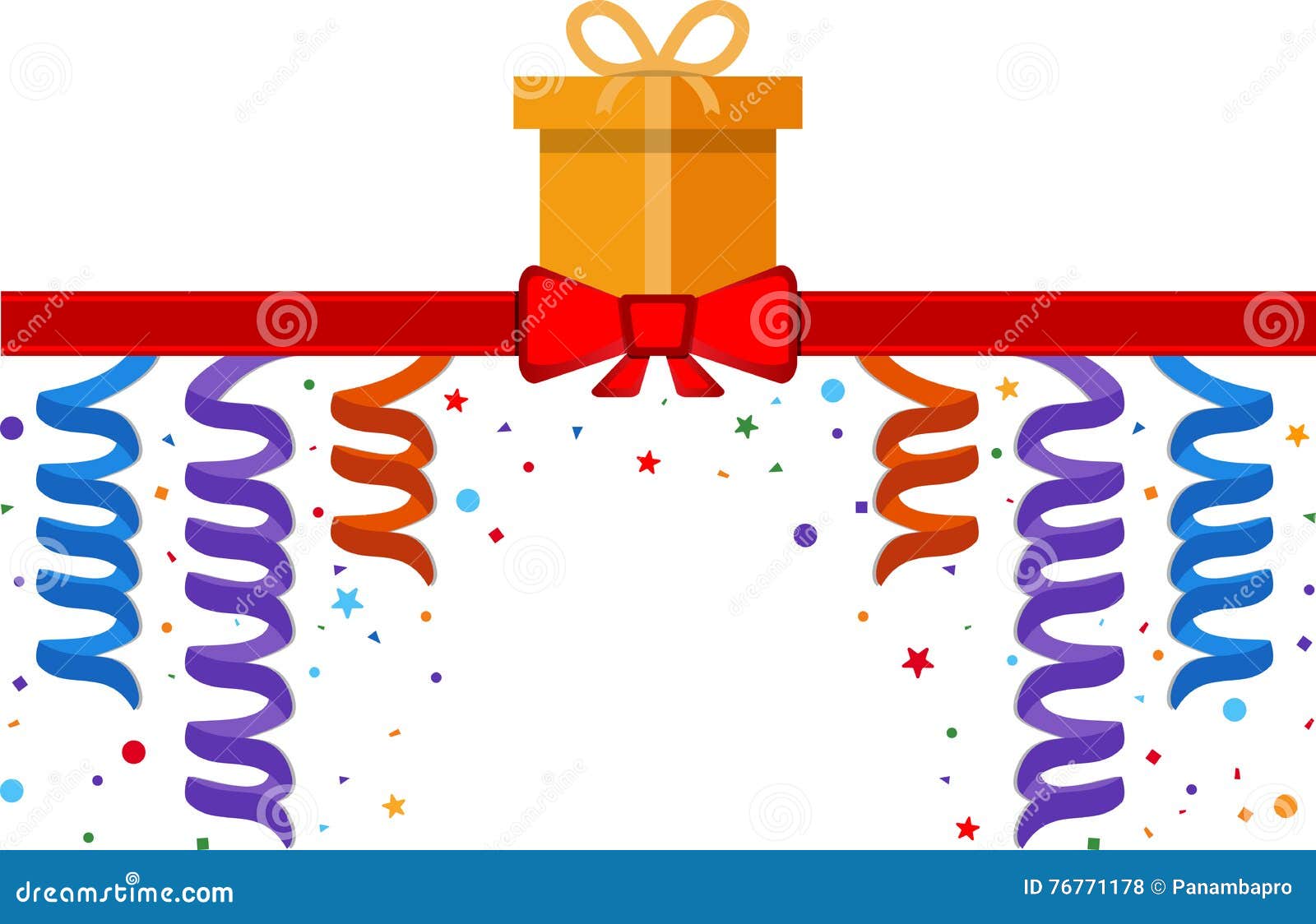 Festive banner stock vector. Illustration of paper, christmas - 76771178