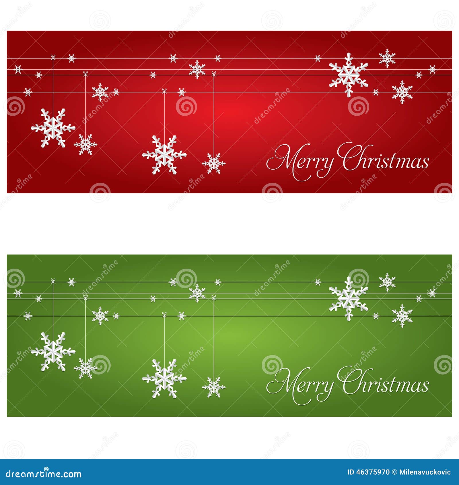 Festive banners stock vector. Illustration of layout - 46375970