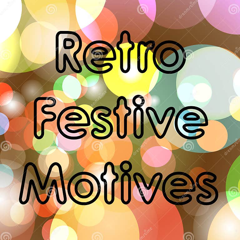 Festive stock illustration. Illustration of motive, blur - 53112178