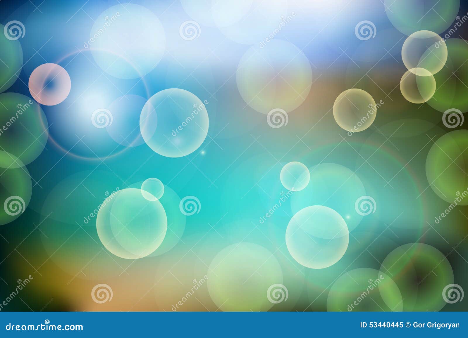 Festive Bokeh Lights Abstract Background Stock Vector - Illustration of ...
