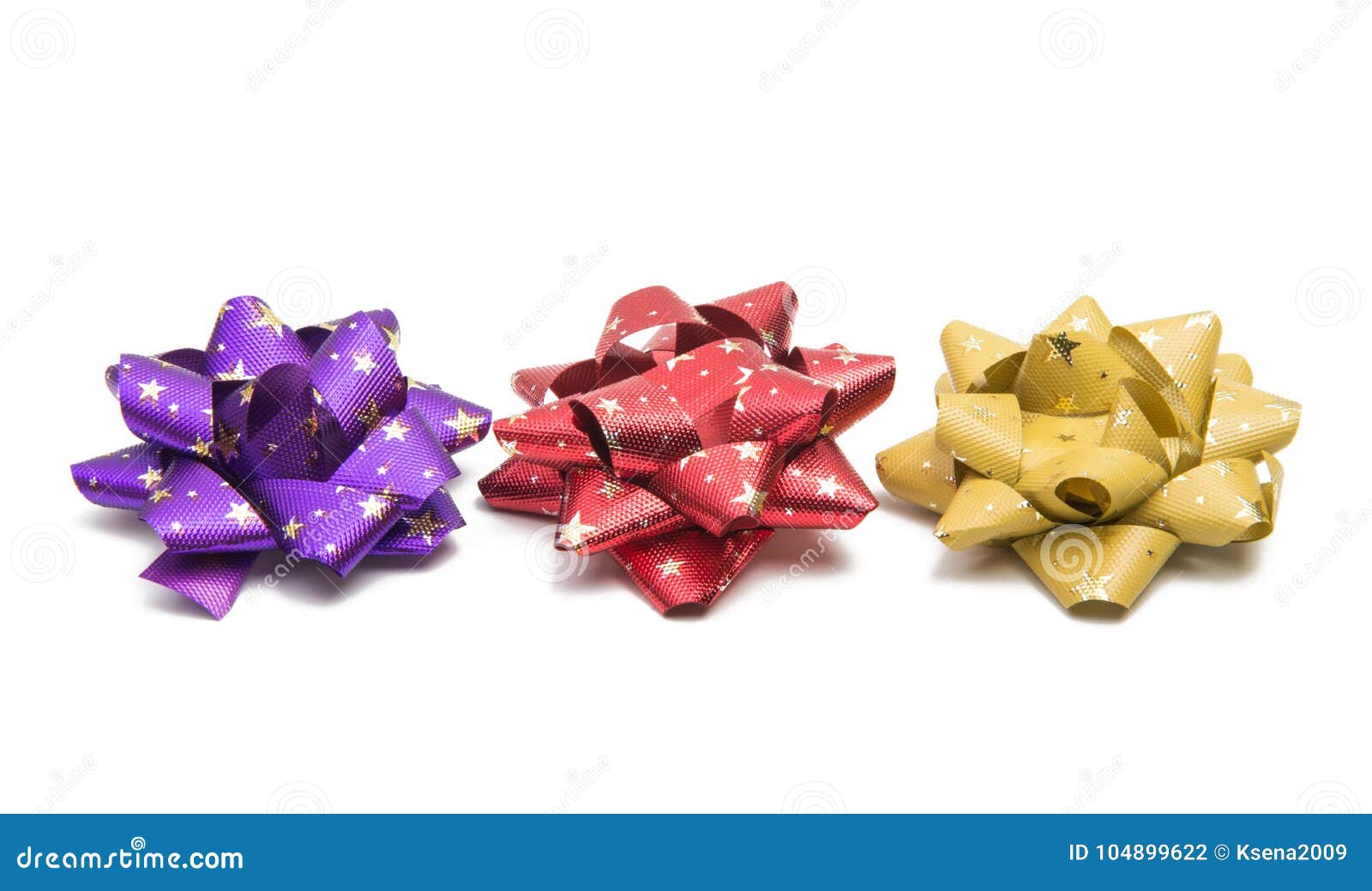 Festive bow isolated stock photo. Image of christmas - 104899622