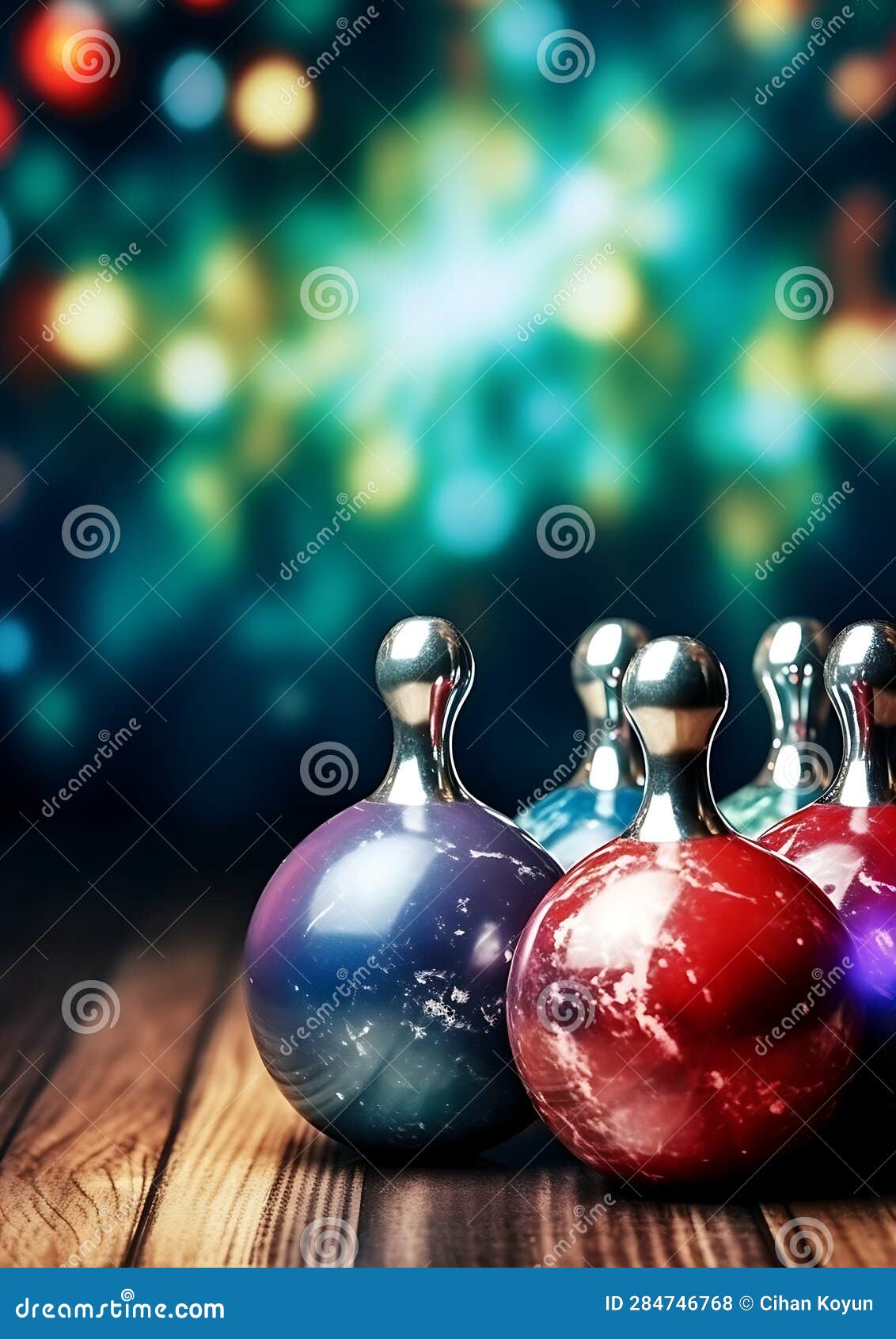 Festive Bowling Illustrations Elevating Your Bowling Party Stock ...