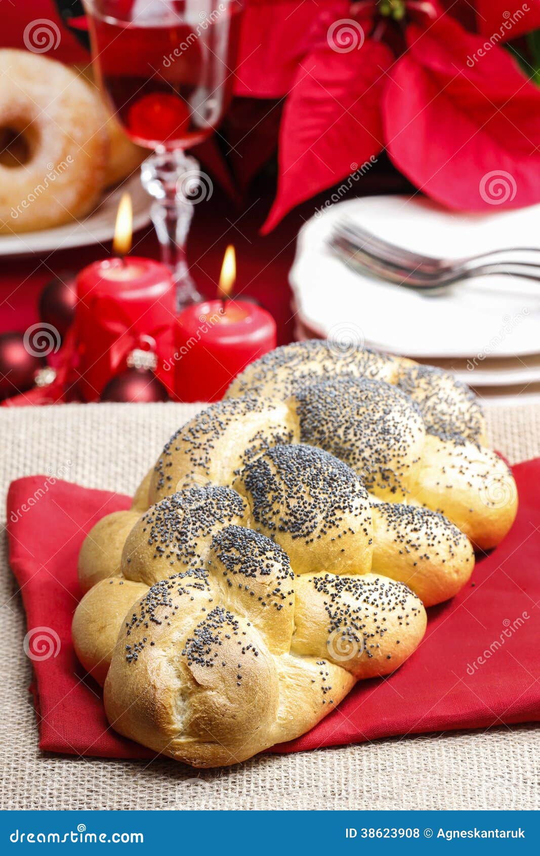 Festive bread stock photo. Image of cookbook, celebrate - 38623908