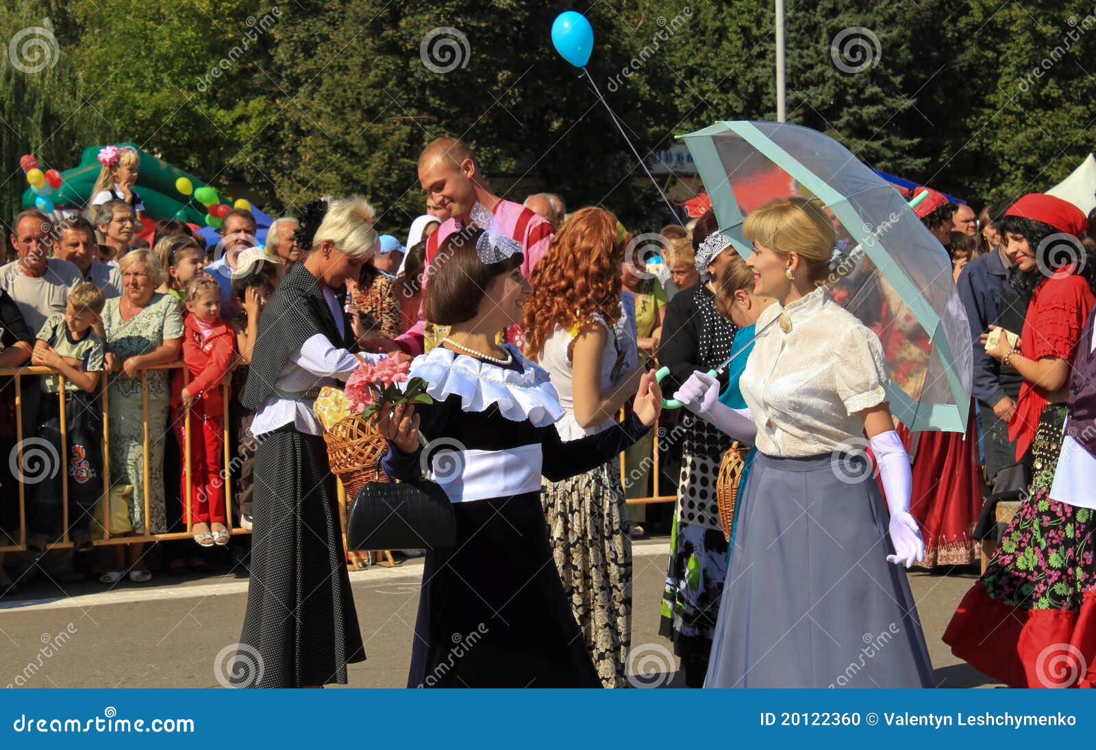 Festive Carnival Procession Editorial Image - Image of square, costume ...
