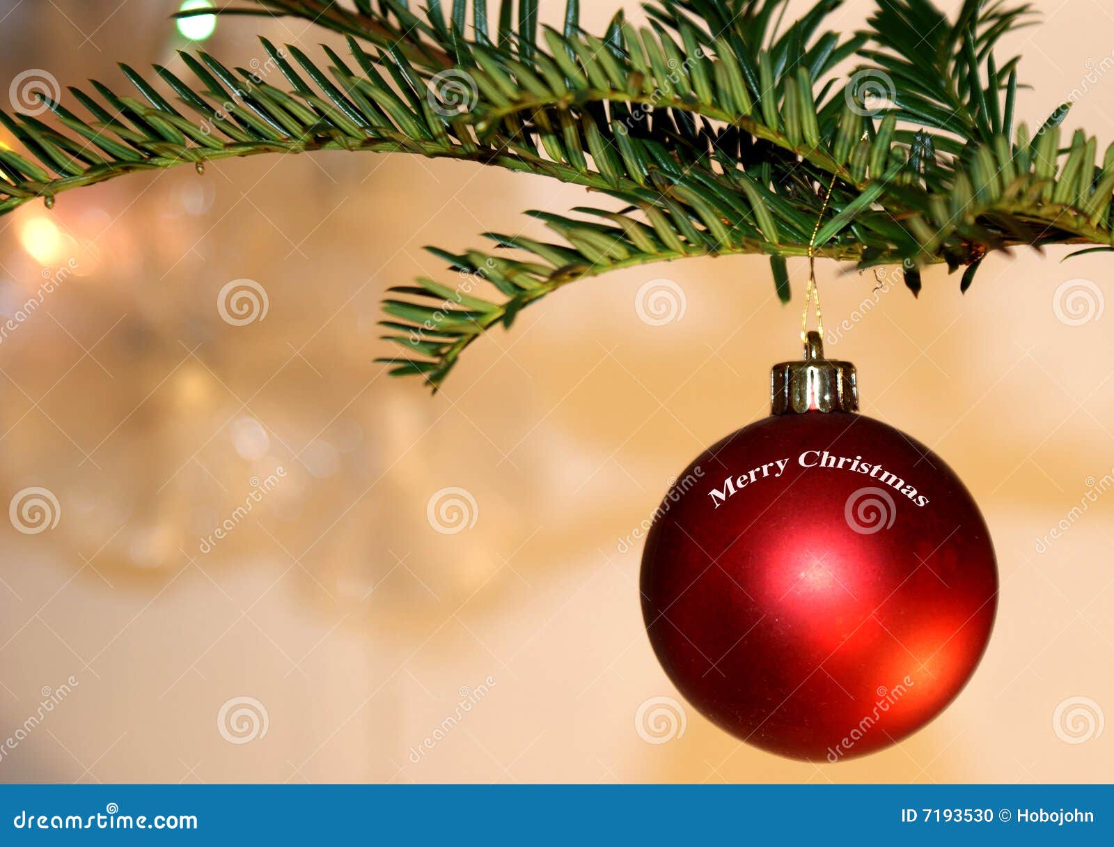 Festive Christmas bauble stock photo. Image of close, indoors - 7193530