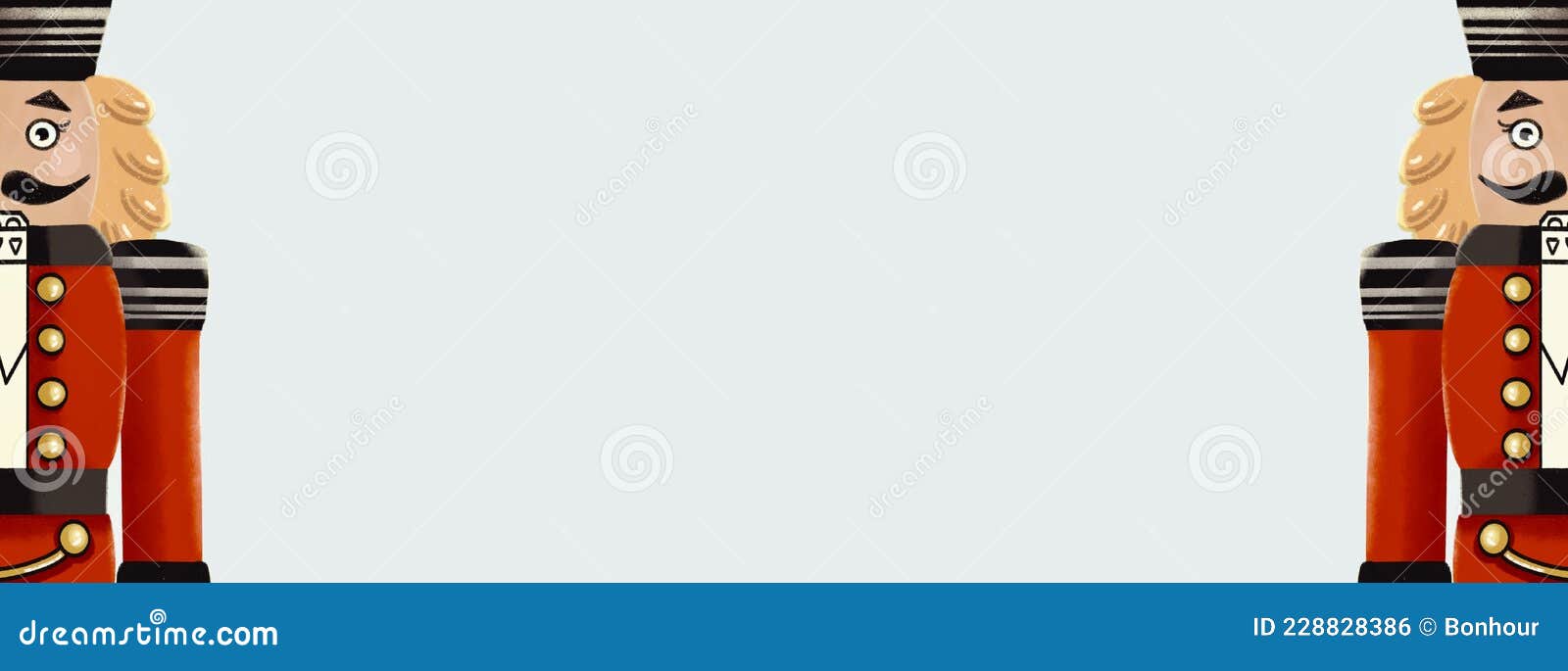 Nutcrackers Christmas Toy And Gift Box Cartoon Vector | CartoonDealer ...