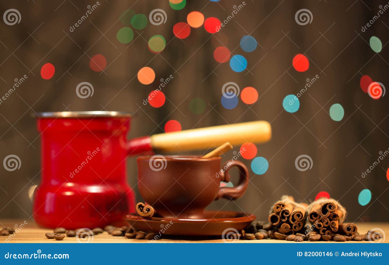 Festive coffee stock photo. Image of froth, brown, comfort - 82000146