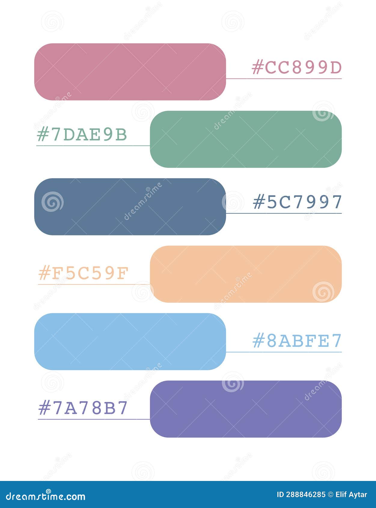 Festive Color Palette, Light Pastel Colors Catalog, Color Matching, RGB ...
