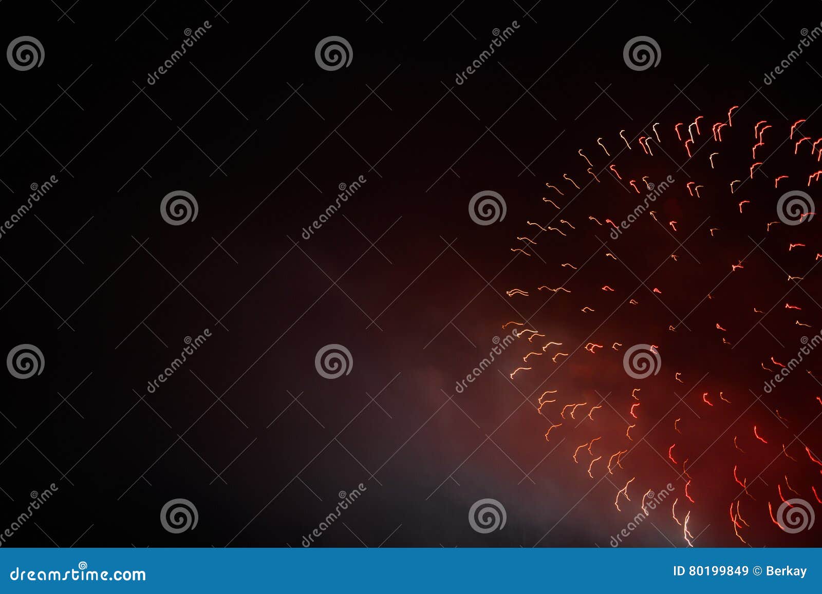 Festive Colour Firework Background. Stock Illustration | CartoonDealer ...