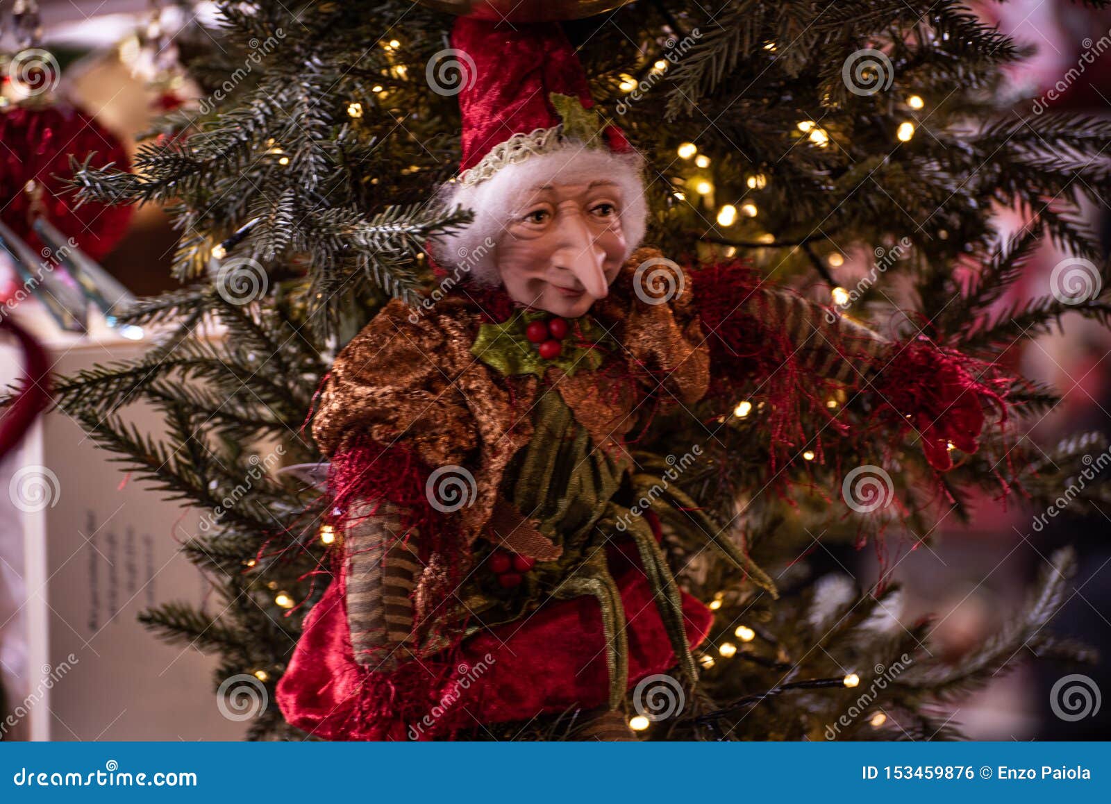 Festive Decorations and Year-end Celebrations. Stock Photo - Image of ...