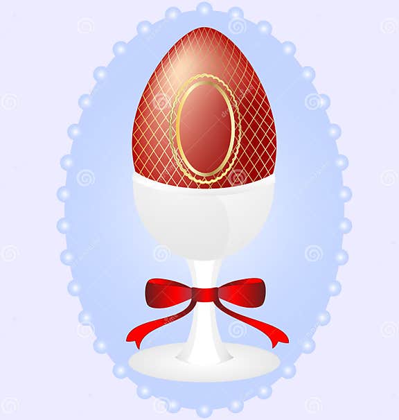 Festive egg stock vector. Illustration of element, cooking - 18978649