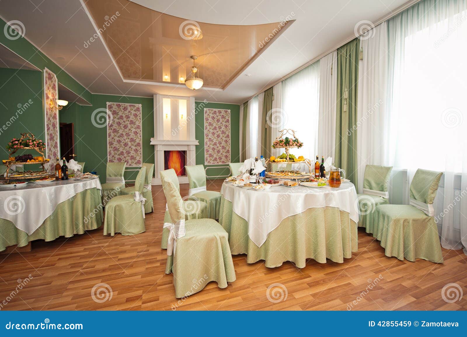 Festive hall. editorial stock image. Image of branch - 42855459