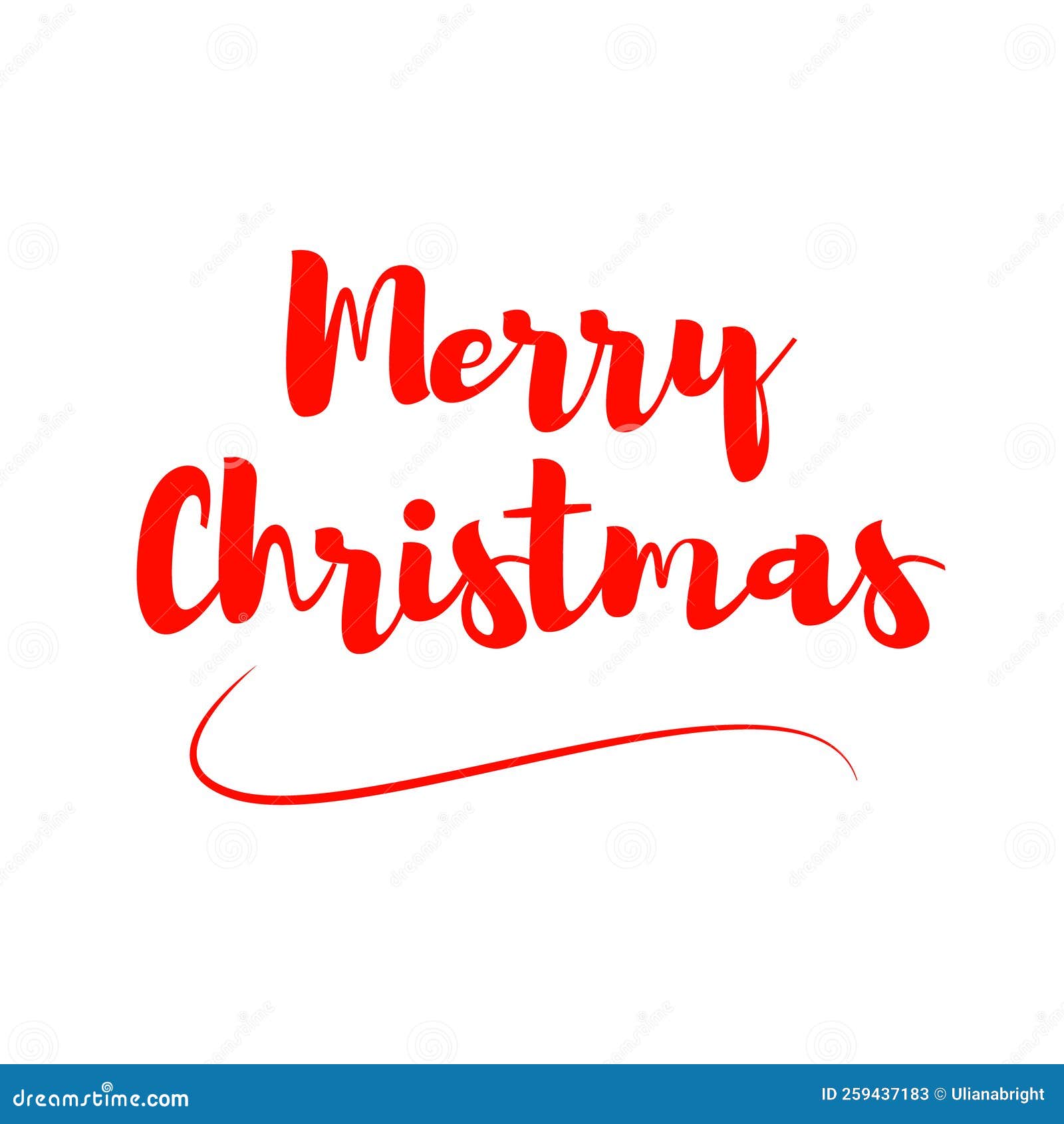 Festive Hand Drawn Lettering. Vector Illustration. Stock Vector ...