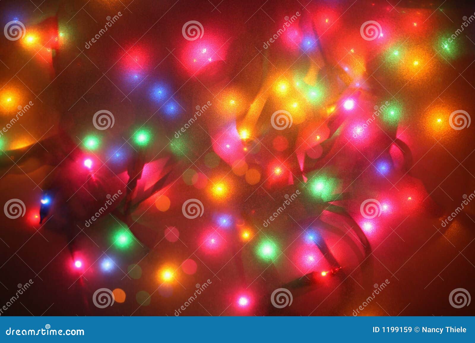 Festive lights stock image. Image of season, light, clustered - 1199159