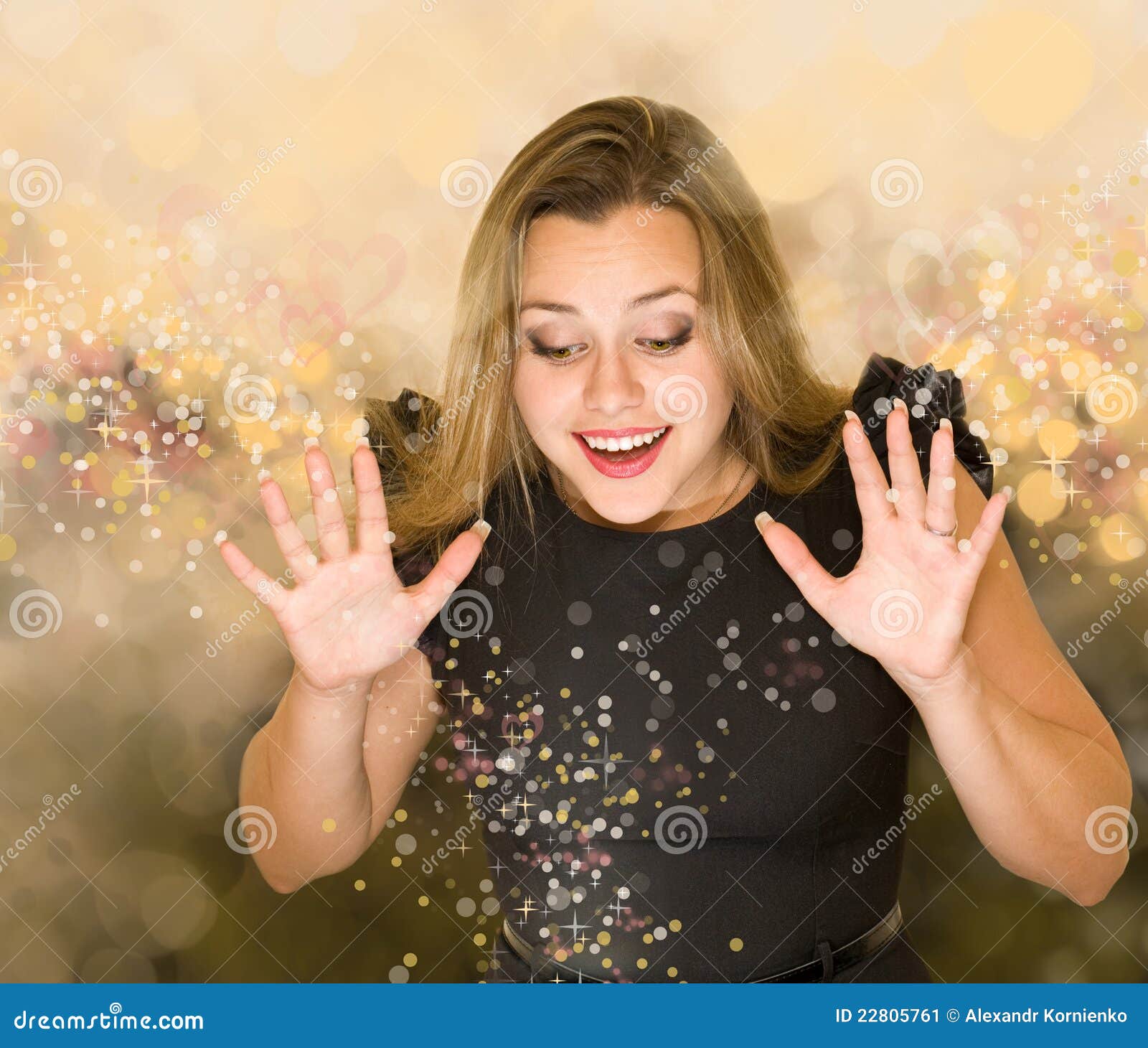 Festive mood stock image. Image of brown, gold, glitter - 22805761