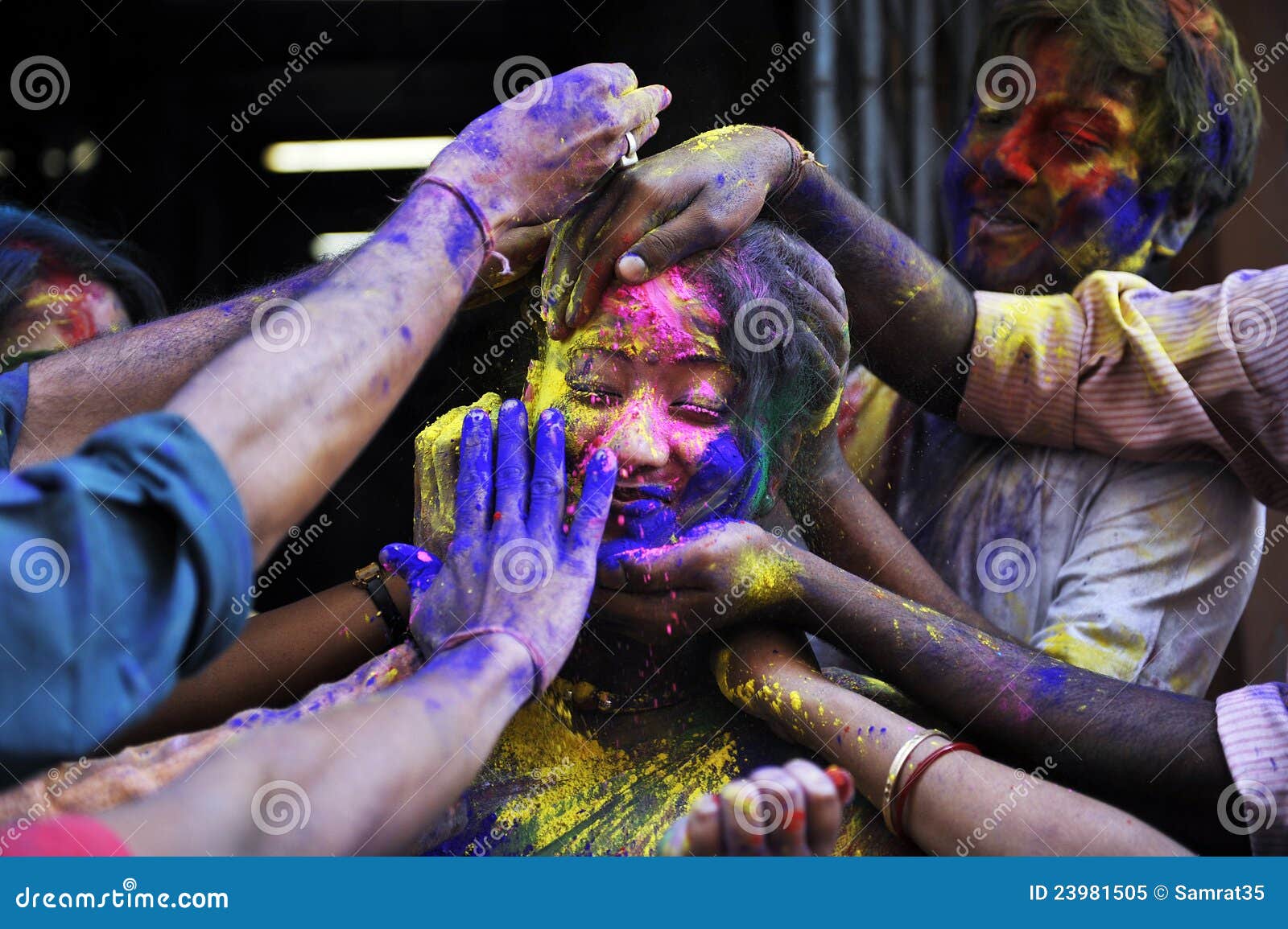 Festive Mood editorial image. Image of active, asia, woman - 23981505