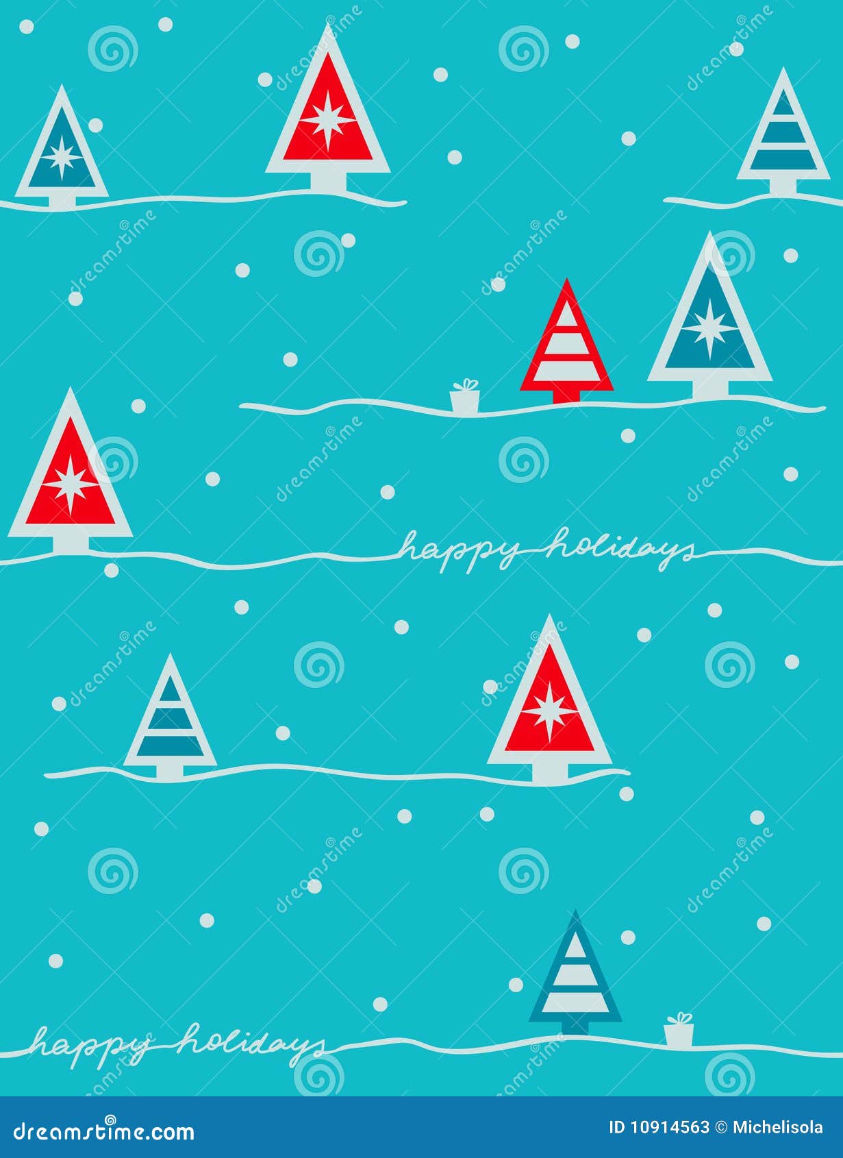 Festive Mood - Seamless Pattern Stock Vector - Illustration of ...