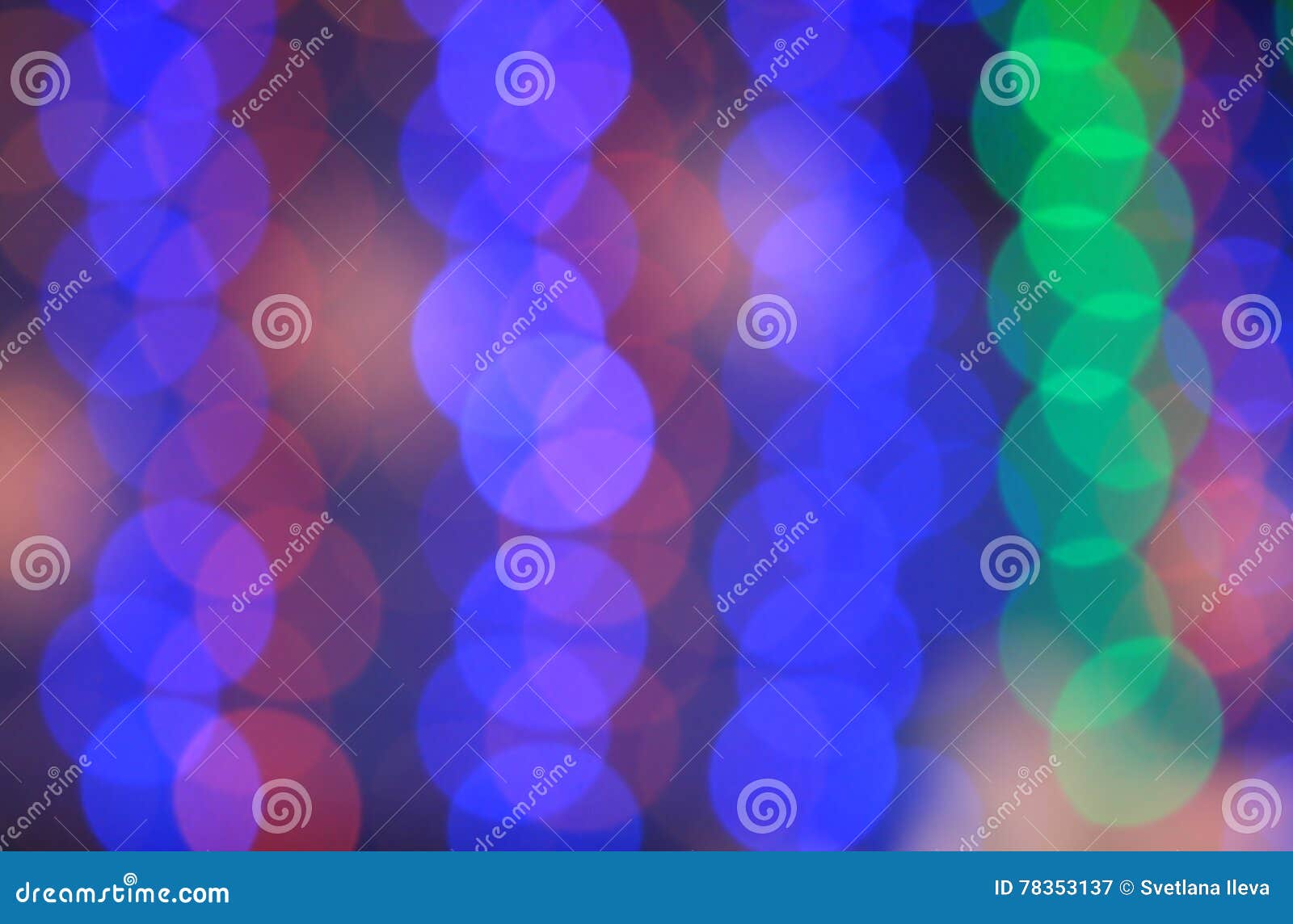 Festive Multicolored Background with Boke Effect Stock Image - Image of ...