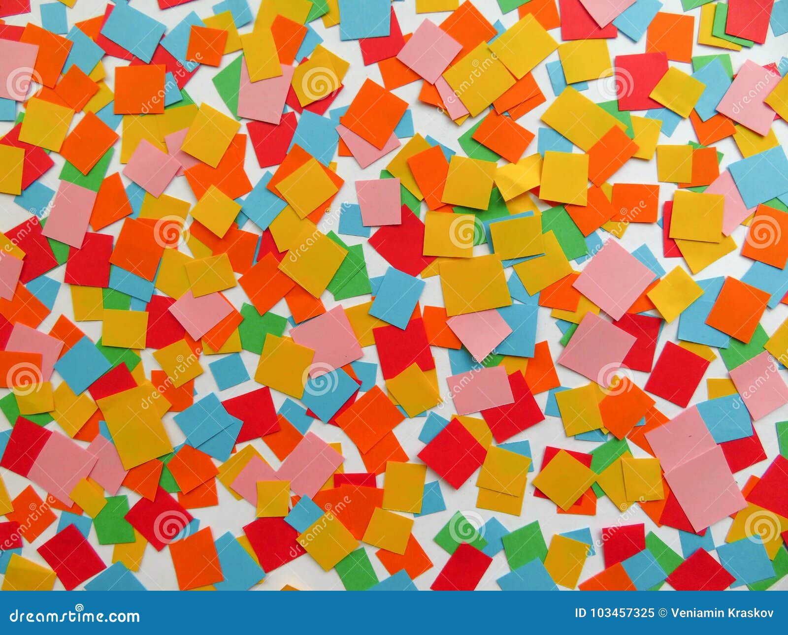 Square confetti background stock image. Image of multicolor - 103457325